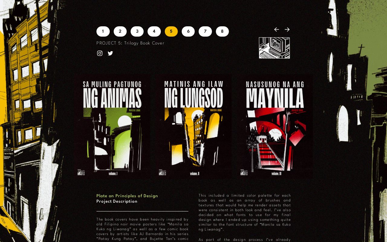 PROJECT 5: Trilogy Book Cover